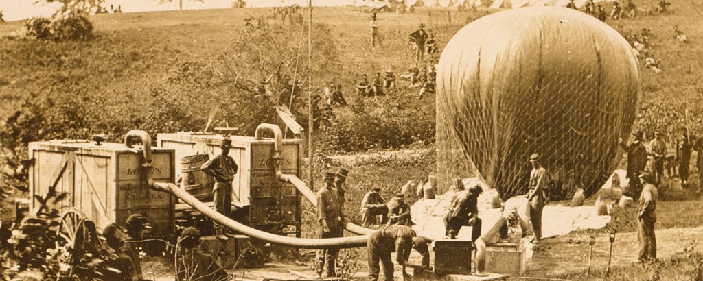 Gas Balloons: View From Above the Civil War Battlefield