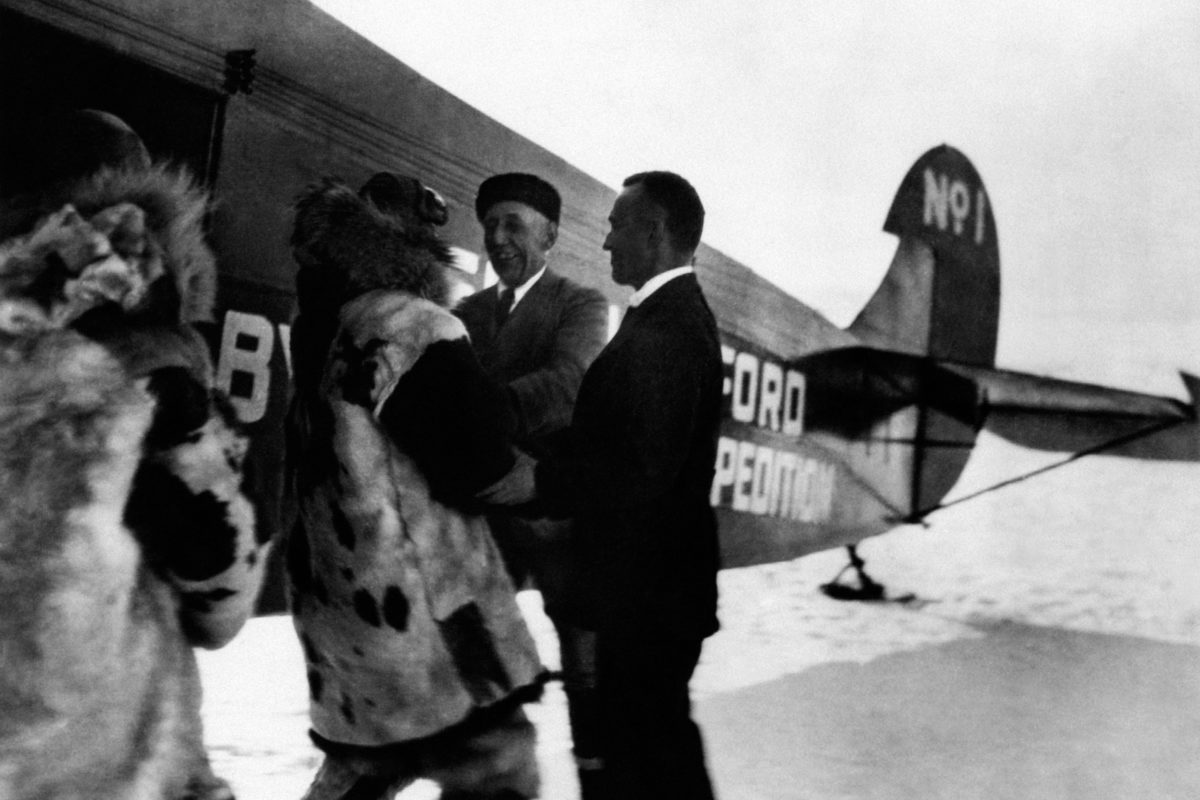 Richard E. Byrd and Floyd Bennett: First to Fly over the North Pole