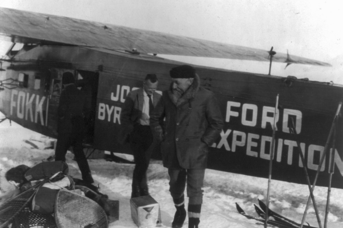 Richard E. Byrd and Floyd Bennett: First to Fly over the North Pole