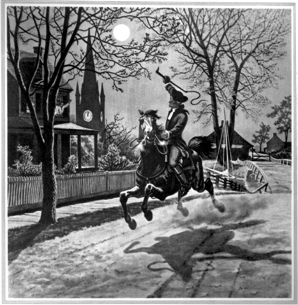 Paul Revere's True Account of the Midnight Ride