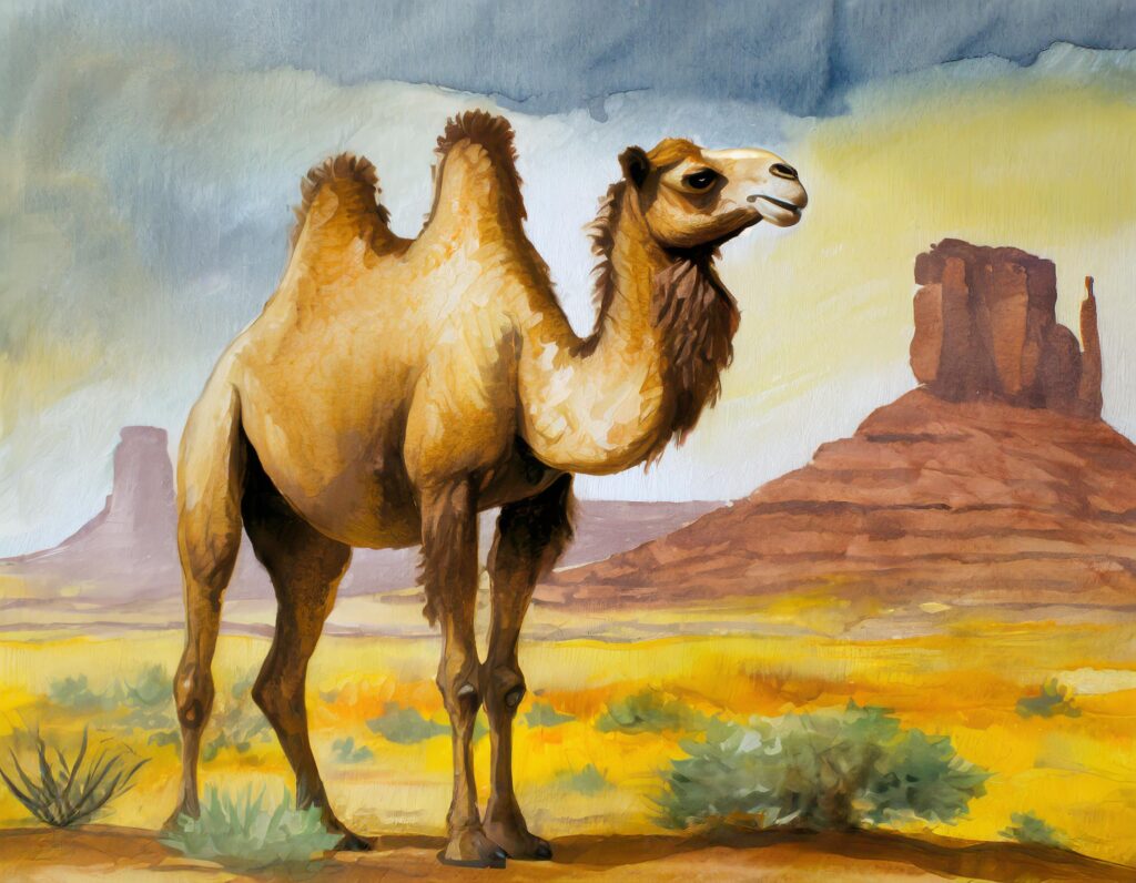 One Hump or Two, It’s True: Camels Roamed the West