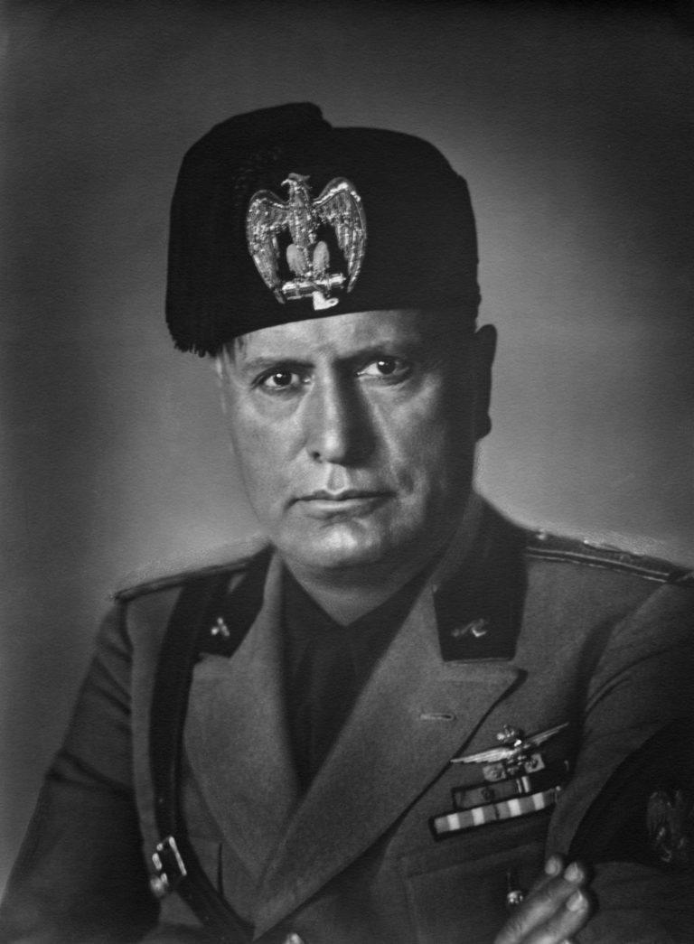 The Importance of Being Mussolini