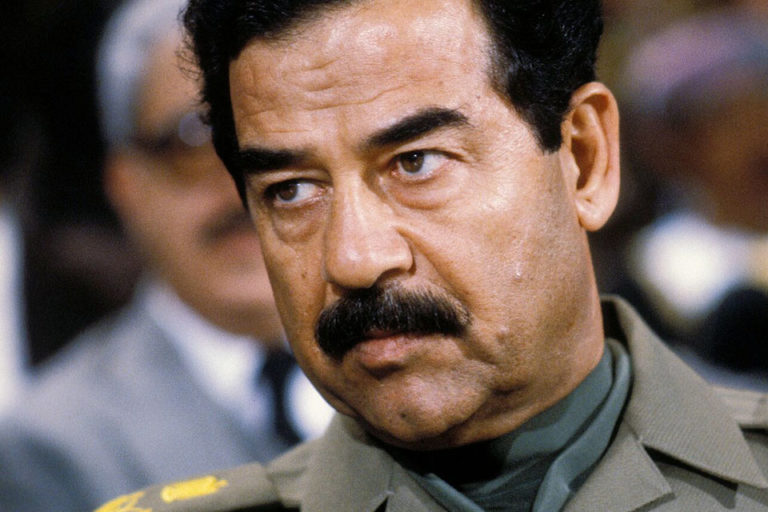 Blinding Saddam