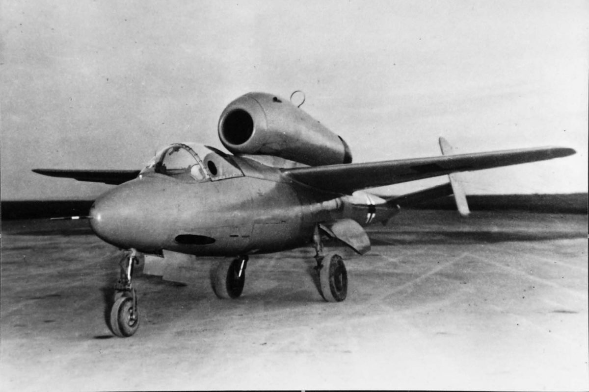 The Heinkel He-162 was the Luftwaffe’s Wooden Wonder Weapon