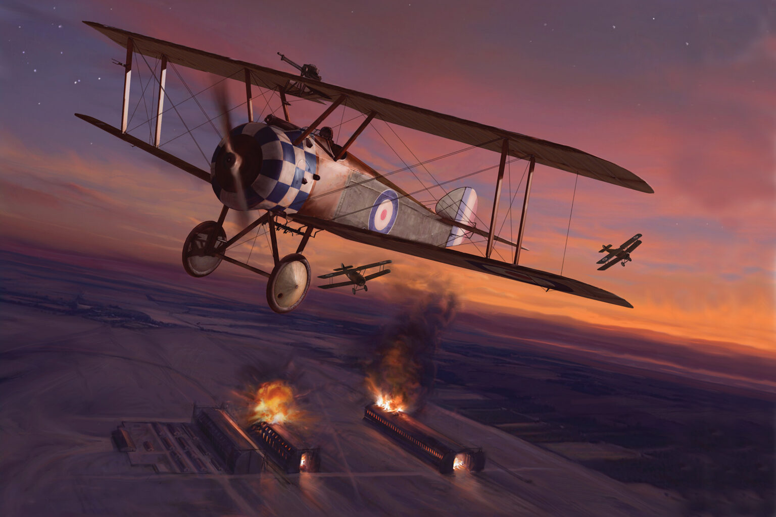Surprise Aerial Raid From the Sea at Tondern