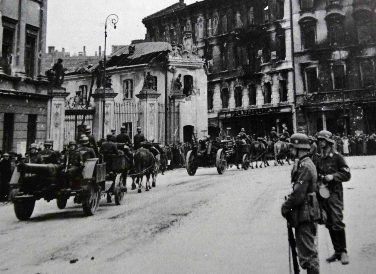 German army enters Warsaw. | HistoryNet