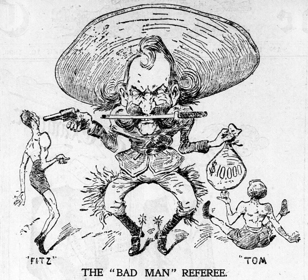 bad-man-wyatt-earp-cartoon | HistoryNet