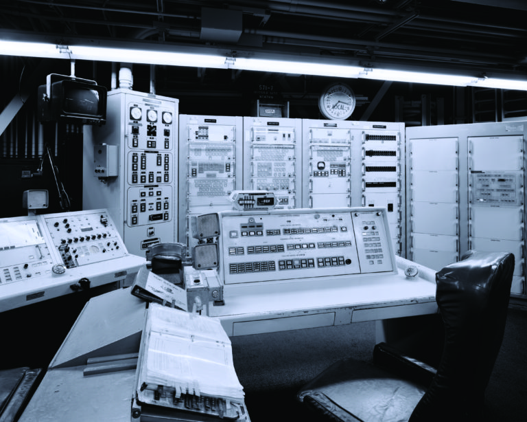 Control Console, Titan II ICBM Site 571-7. For a quarter of a century ...