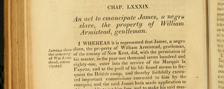 The Slave Who Spied: James Armistead's Role in Revolutionary War