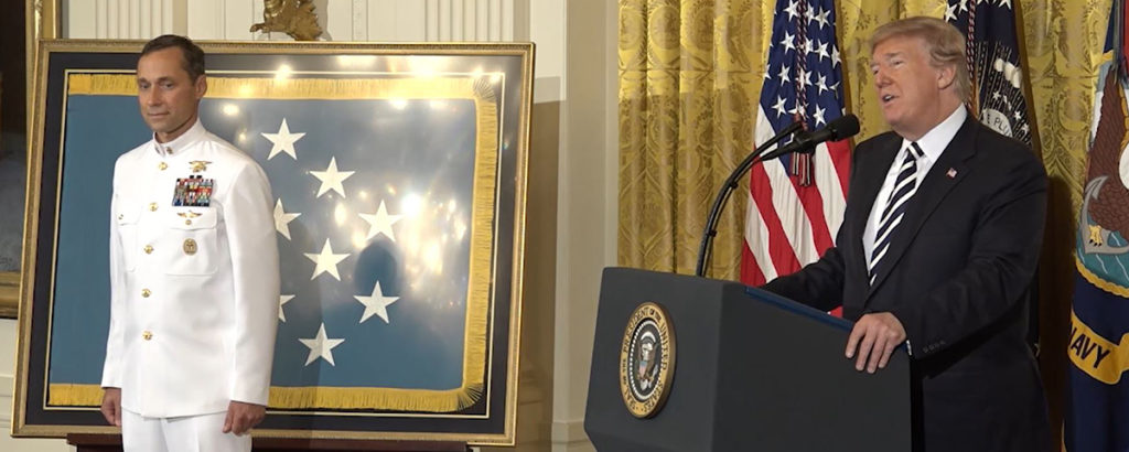 VIDEO: Navy SEAL Slabinski Awarded Medal of Honor