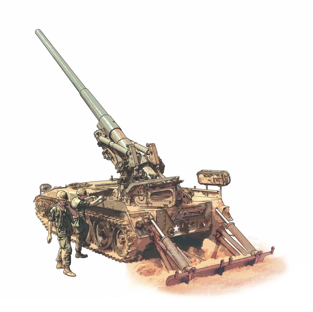 The M107 Shelled the Enemy Deep Inside North Vietnam