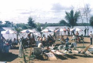 A unit party for the Army’s 9th Medical Laboratory is in full swing at ...