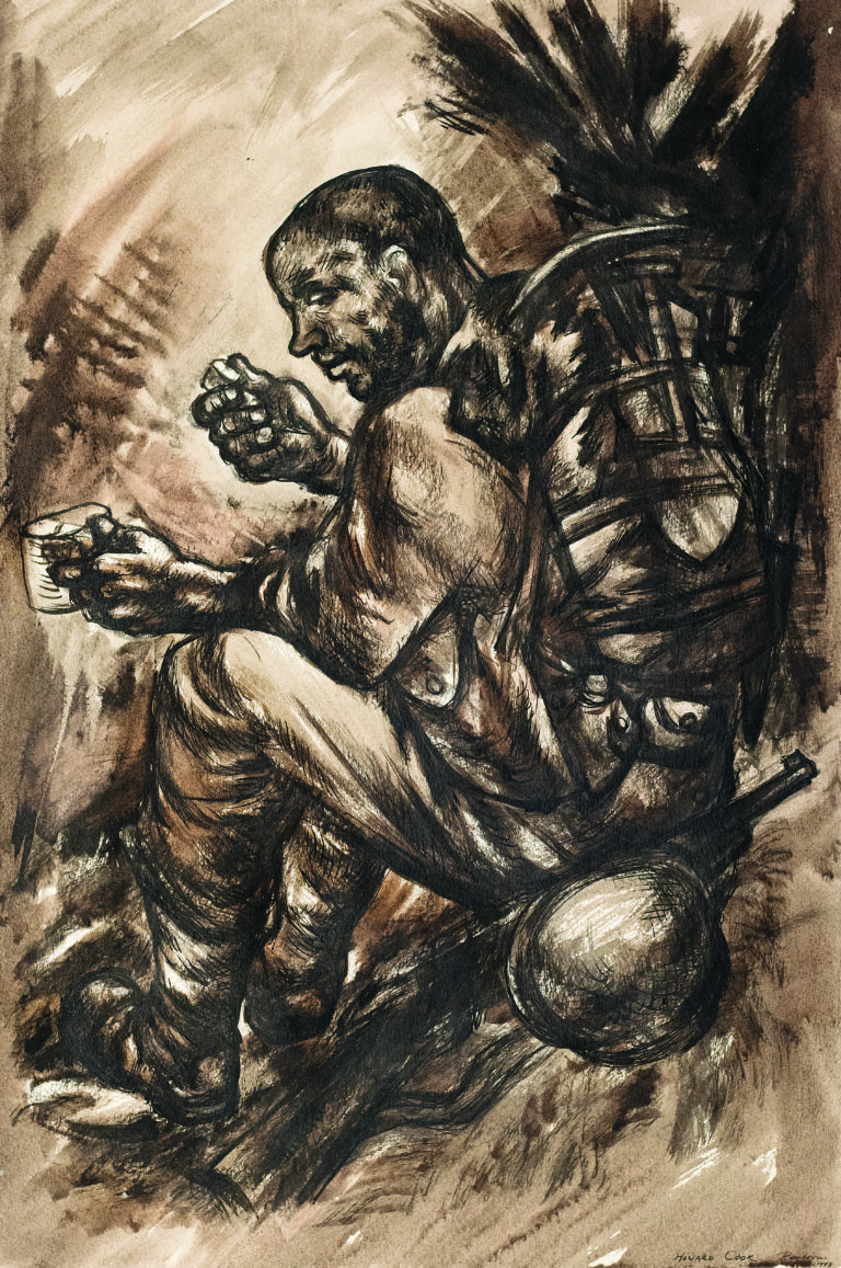 Artist Howard Cook's Brush With Death in the South Pacific