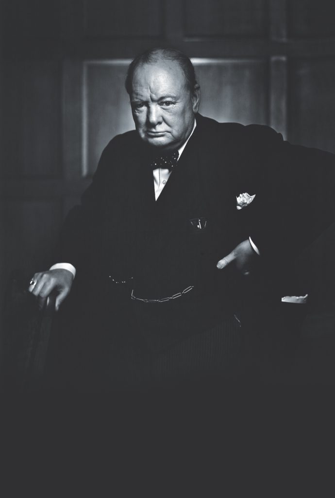 Winston Churchill Last Portrait