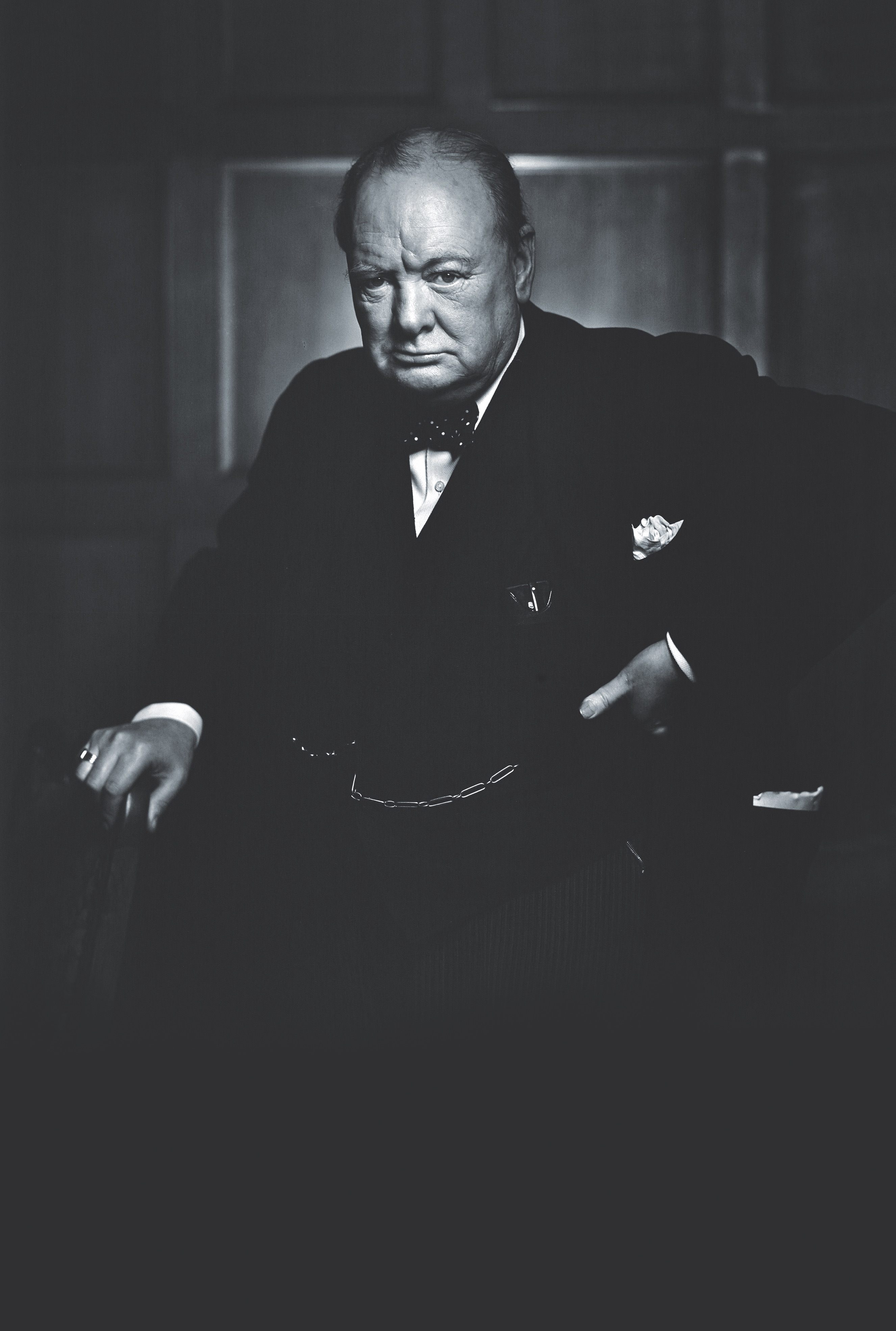 The absence of a cigar played a key role in another portrait. Moments ...