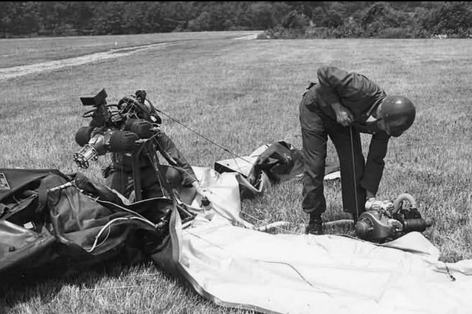 Goodyear's Inflatable Rubber Aircraft