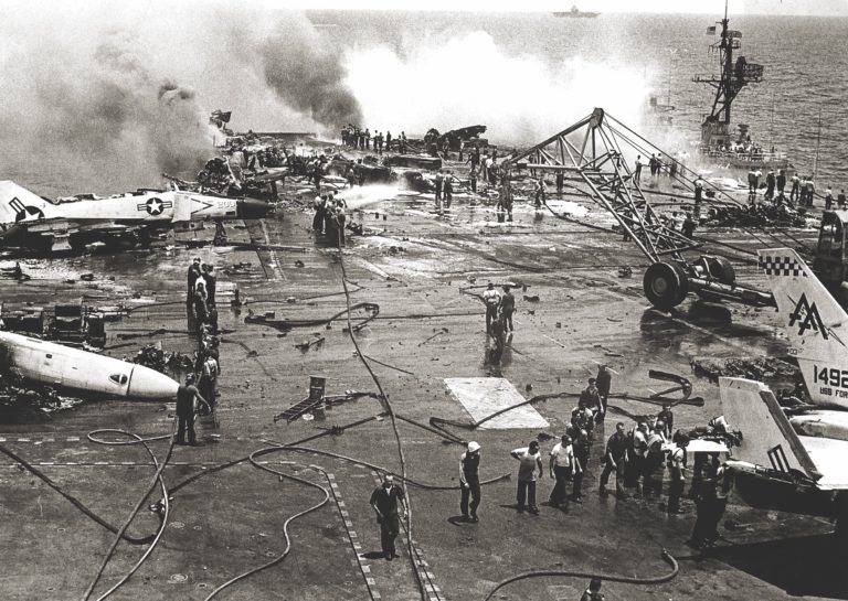 Flaming Flattops: Deadly Fires Struck U.S. Aircraft Carriers