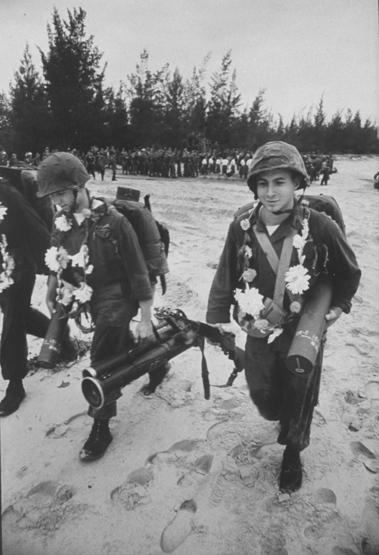 US Marines arriving in Da Nang. (Photo | HistoryNet
