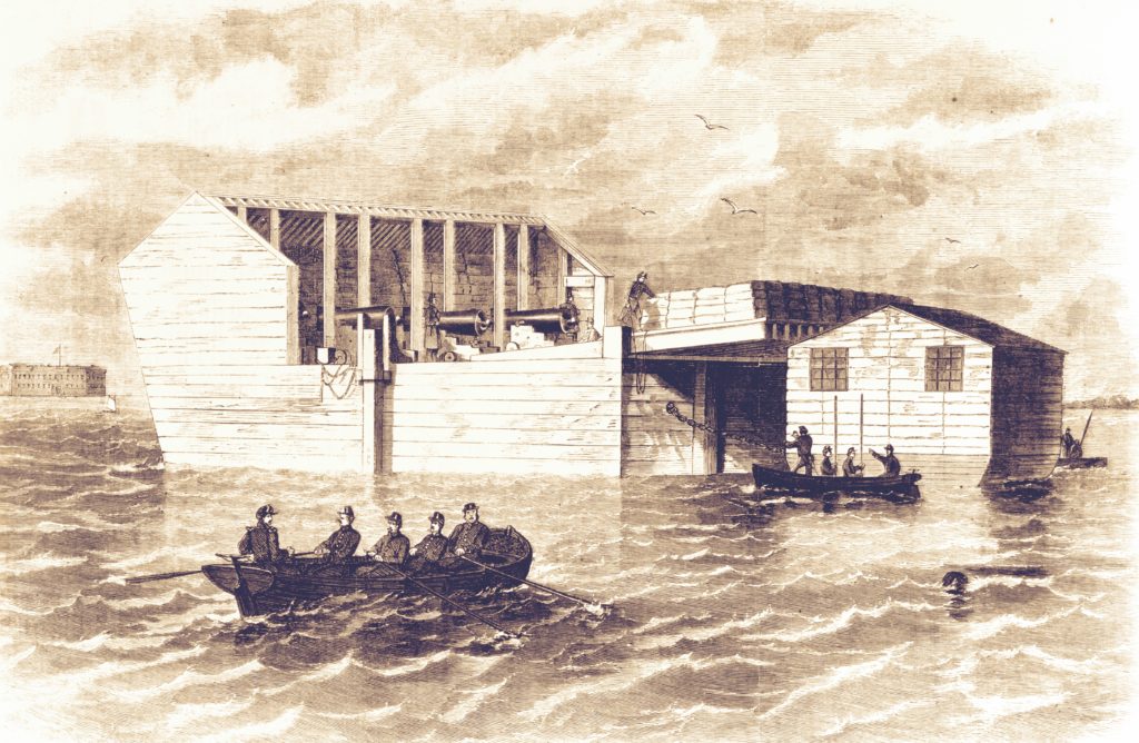 At Fort Sumter, This Bizarre, Floating Contraption Helped Start the ...