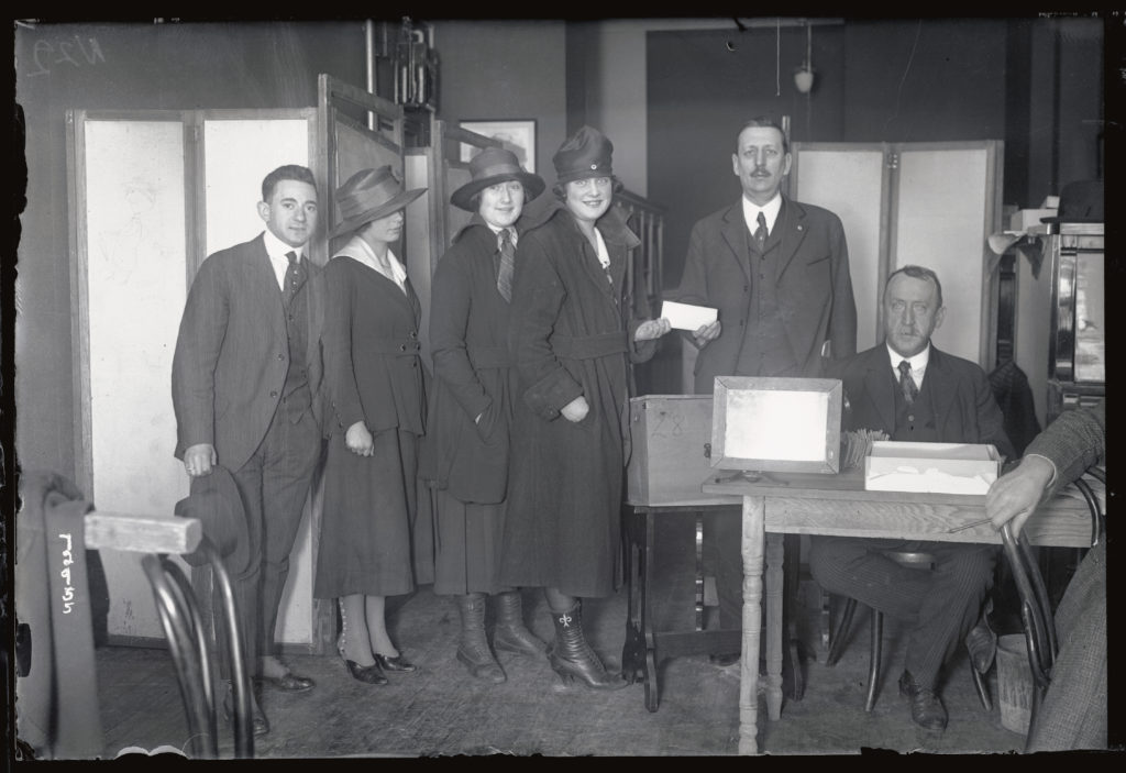 Woman Casting Votes | HistoryNet