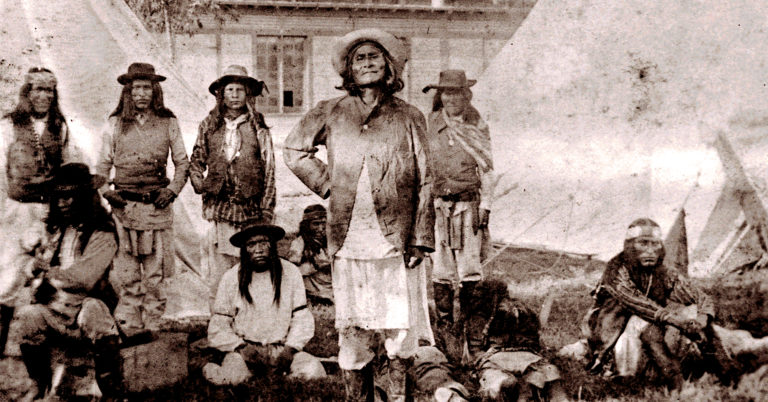 A Sad Day of Parting for 'Geronimo's Apaches'