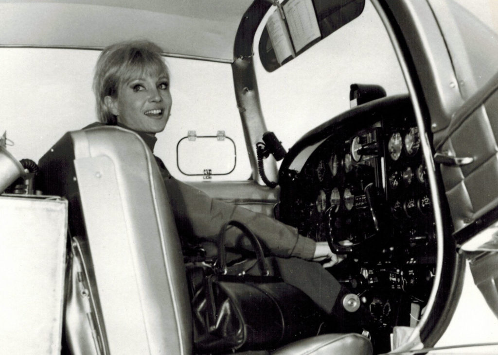 How a Hollywood Actress Became an Aerial Emissary