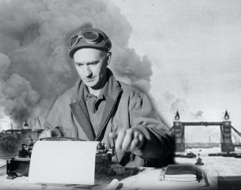 Ernie Pyle in the Blitz