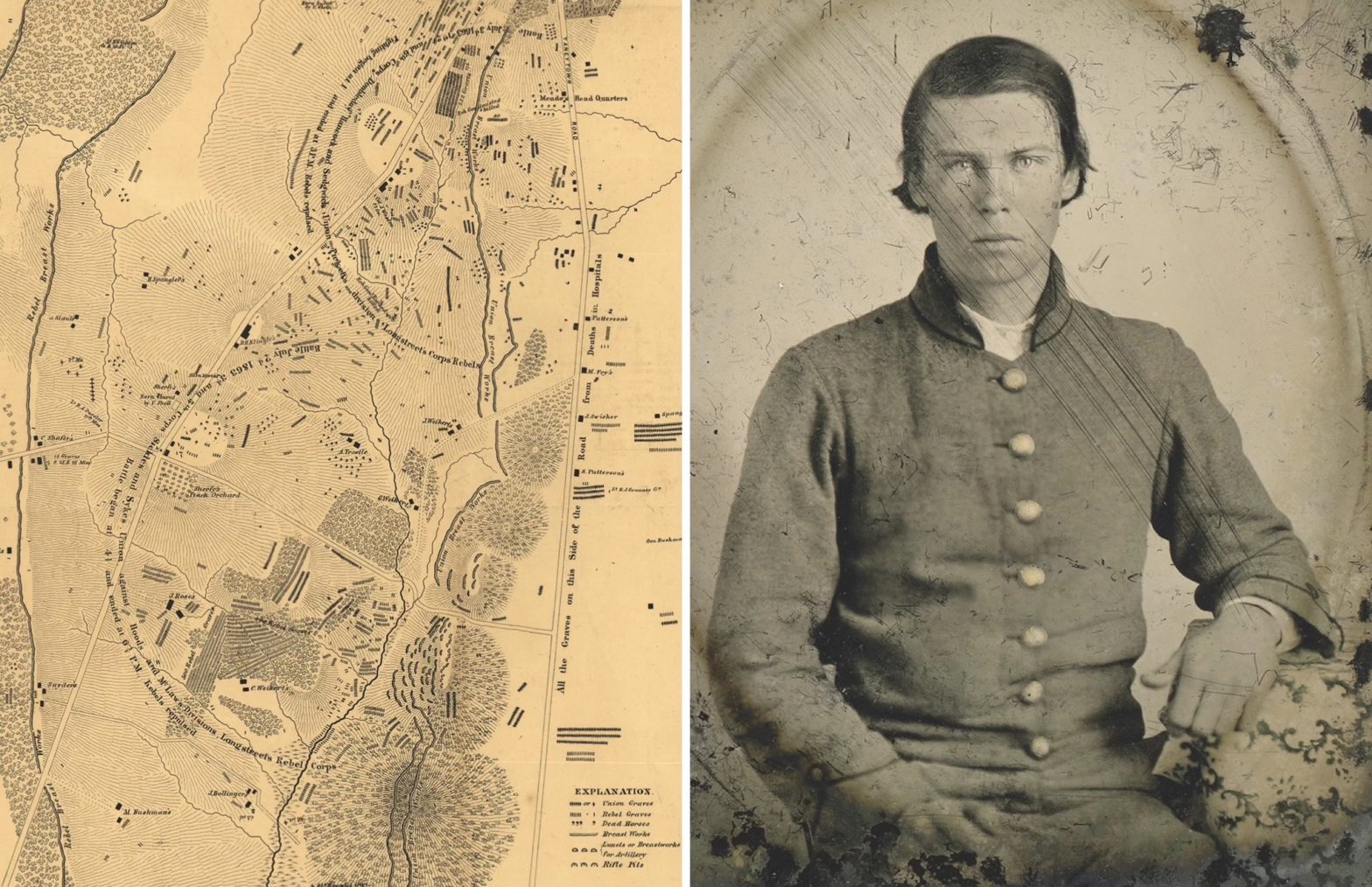 Hundreds of Confederates Were Buried in Gettysburg's Fields. This Man's ...