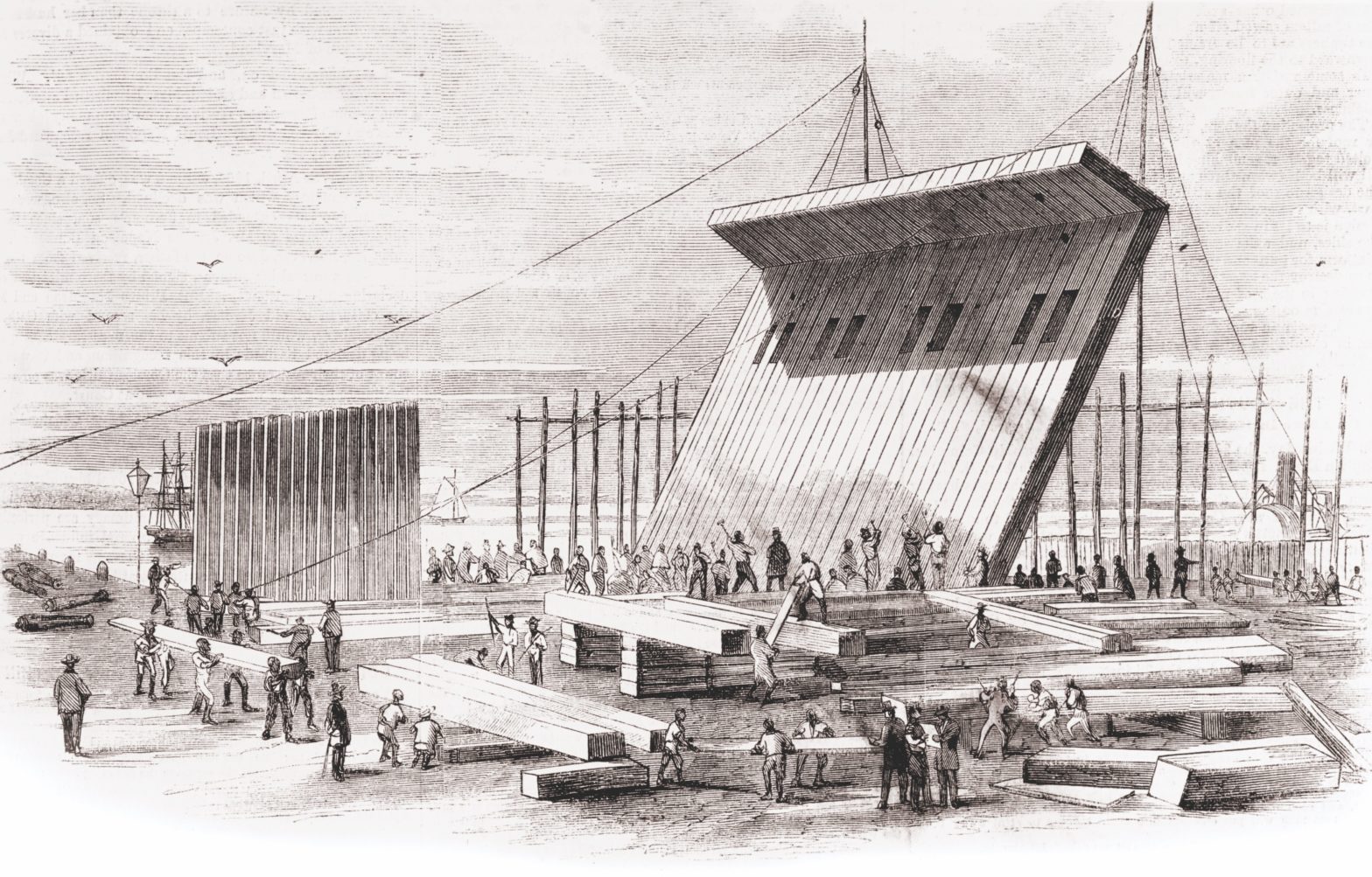 At Fort Sumter, This Bizarre, Floating Contraption Helped Start the ...