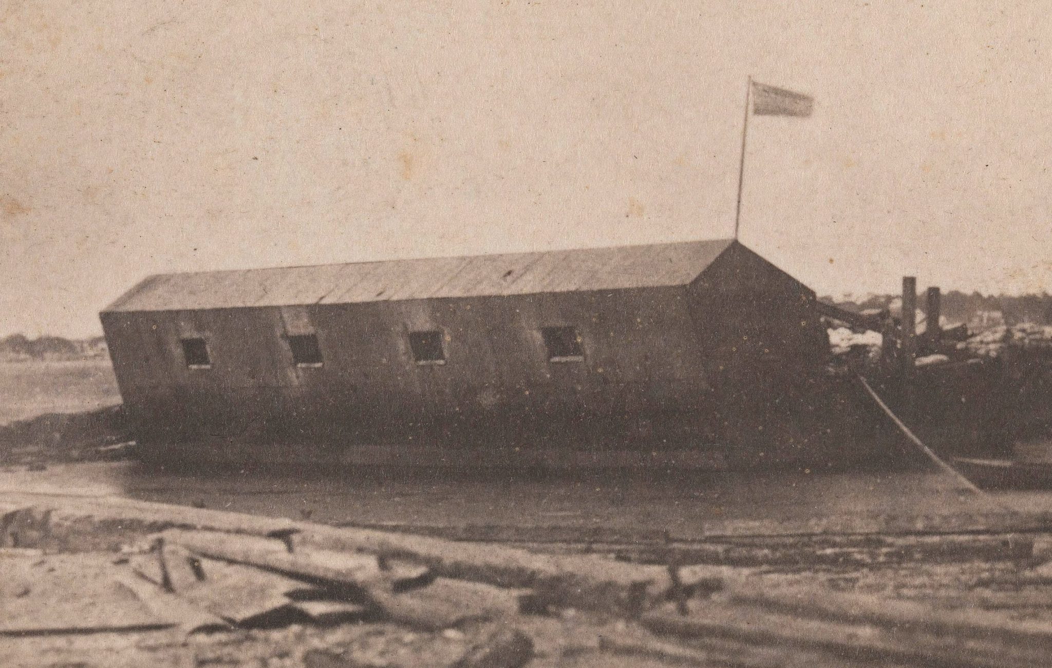 At Fort Sumter, This Bizarre, Floating Contraption Helped Start the ...