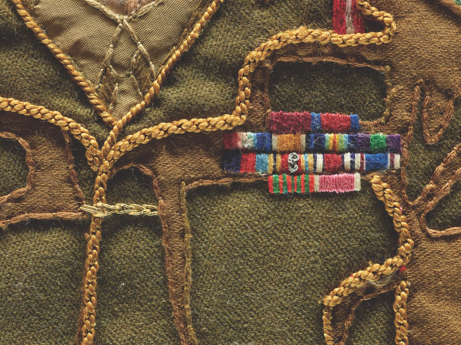 bernard-montgomery-ribbons-overlord-embroidery-d-day-story-WW2-June2022 ...