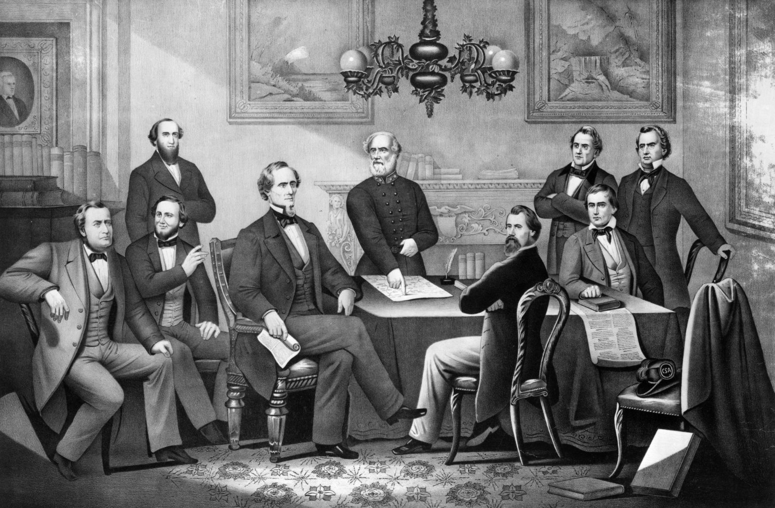 Confederate Cabinet | HistoryNet