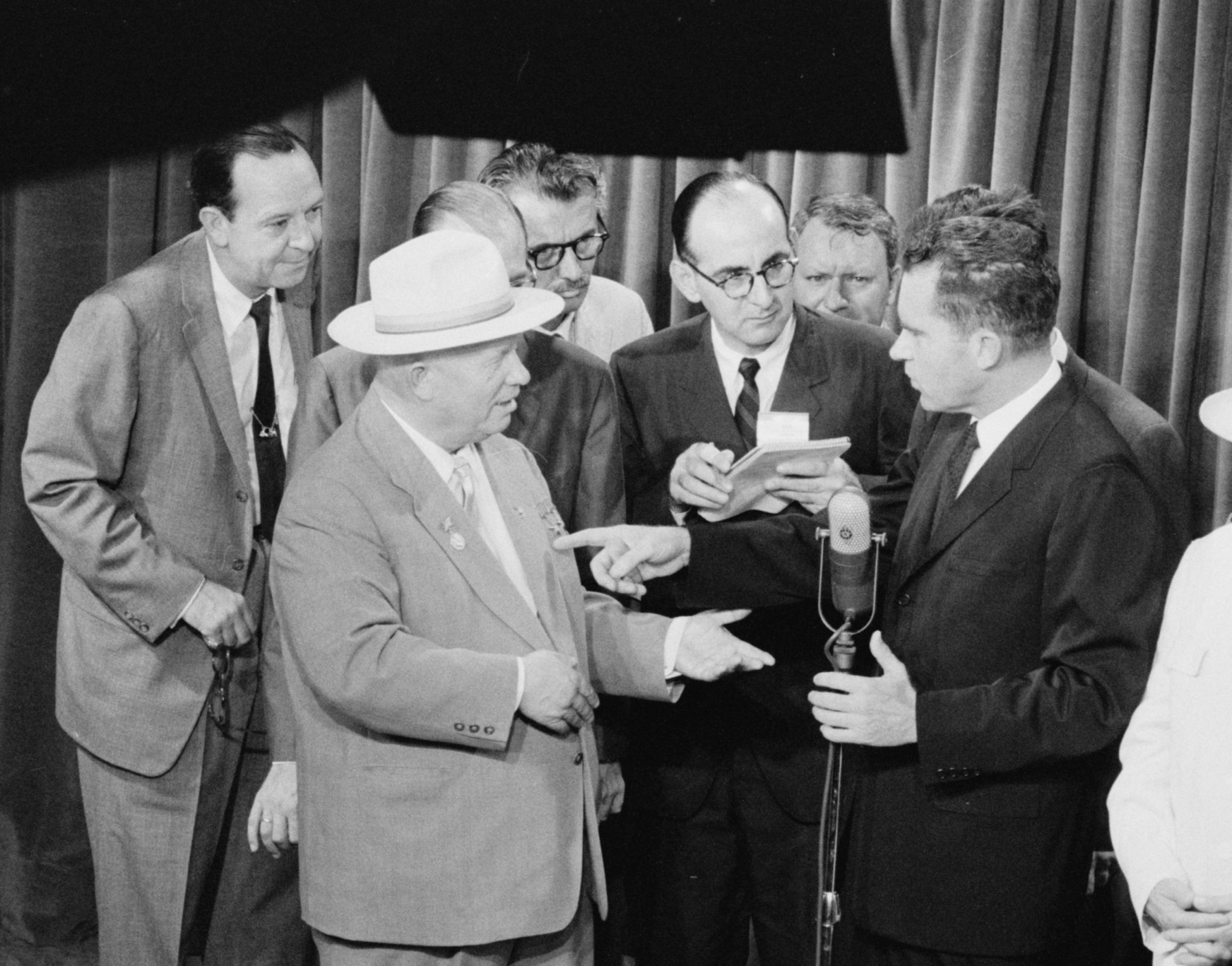 Watch the Nixon-Khrushchev Kitchen Debate