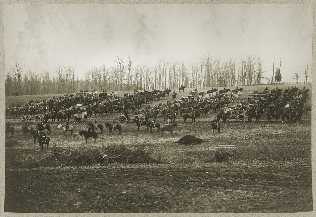 Horse artillery on parade grounds | HistoryNet