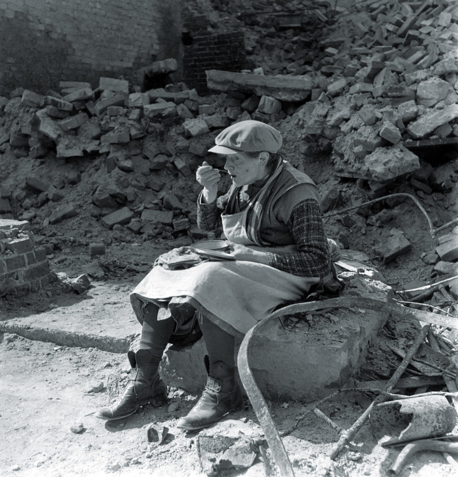 Rubble Woman | HistoryNet
