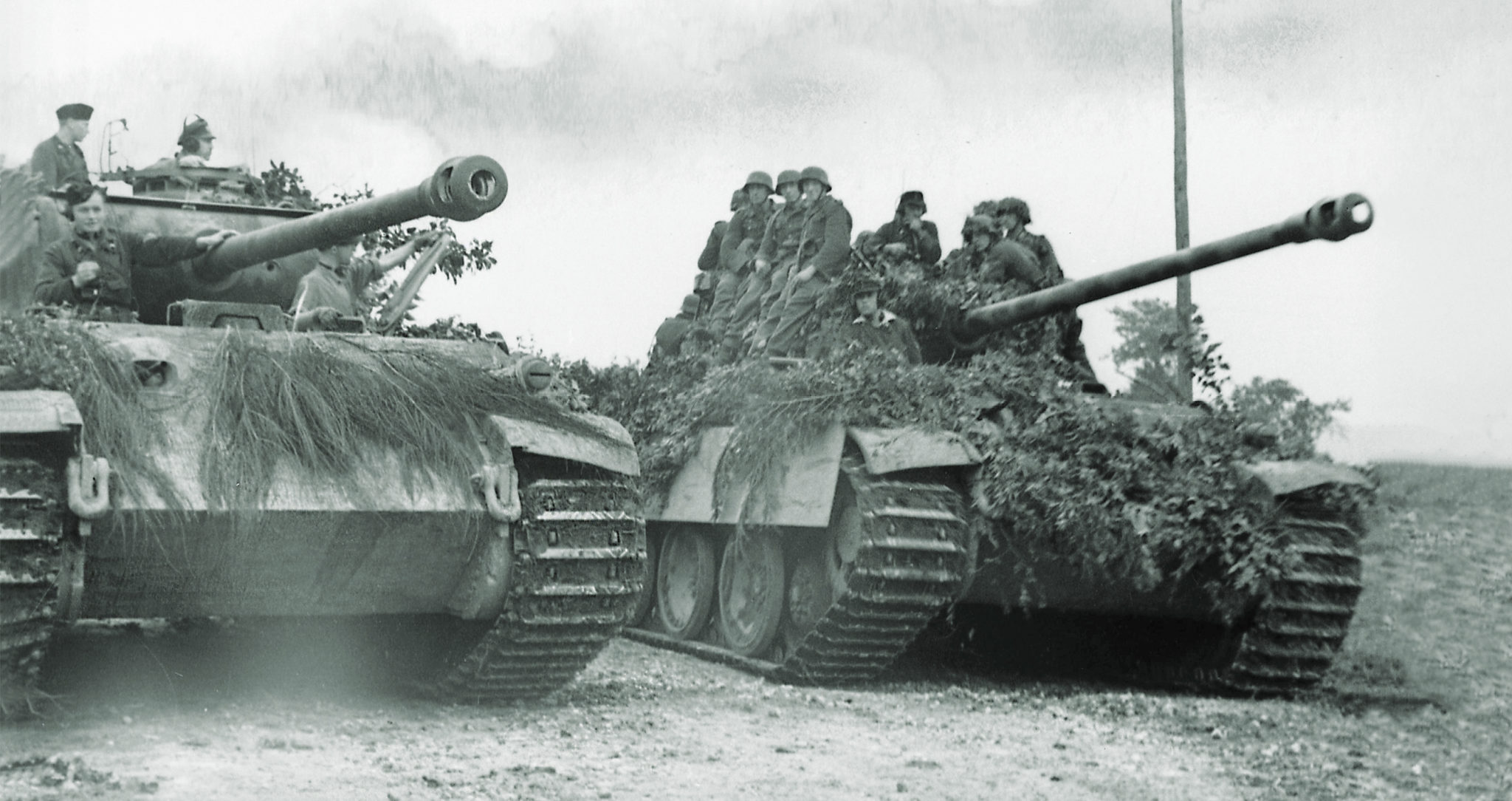 Nordfrankreich, getarnte Panzer V | HistoryNet