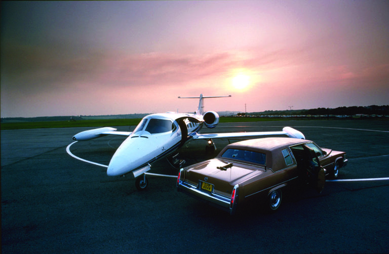 How the Learjet Became the Ultimate Status Symbol