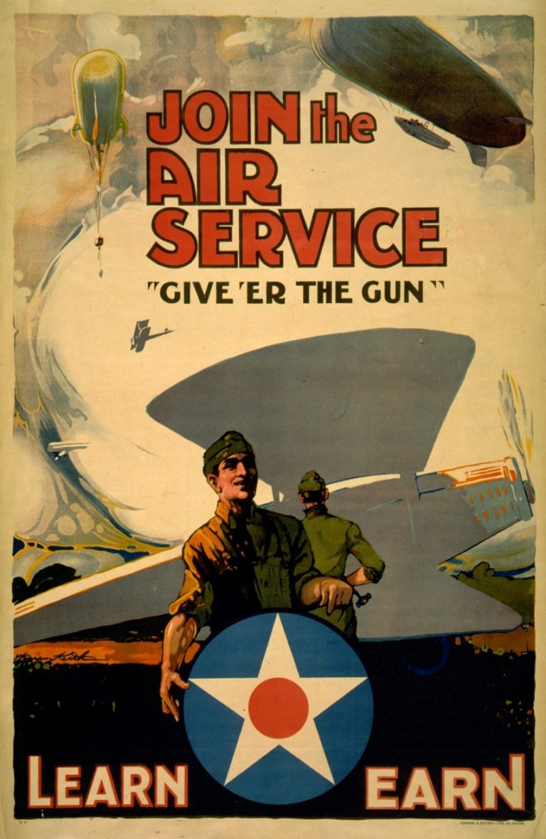 Did These WWI Posters Convince People to Join the War in the Air?