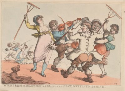 Irish-stereotype-cartoon-1800s-NYPL | HistoryNet