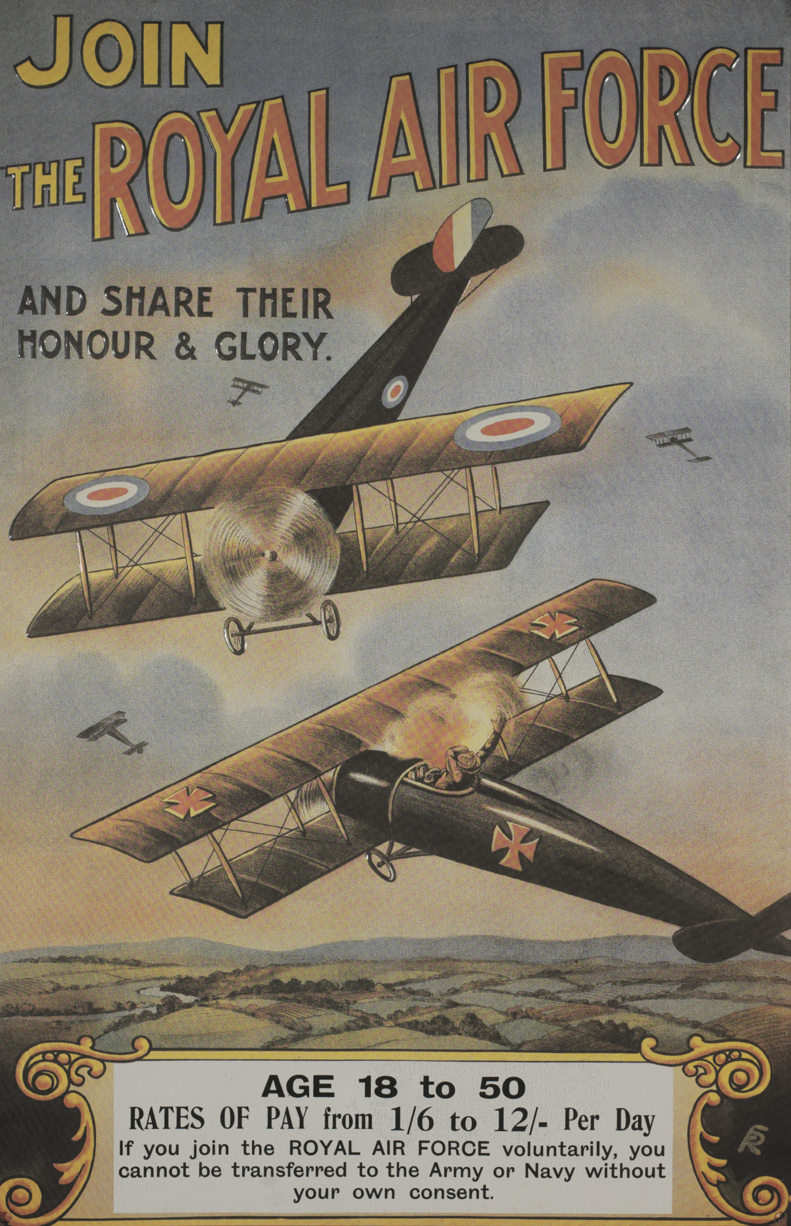 Did These WWI Posters Convince People to Join the War in the Air?