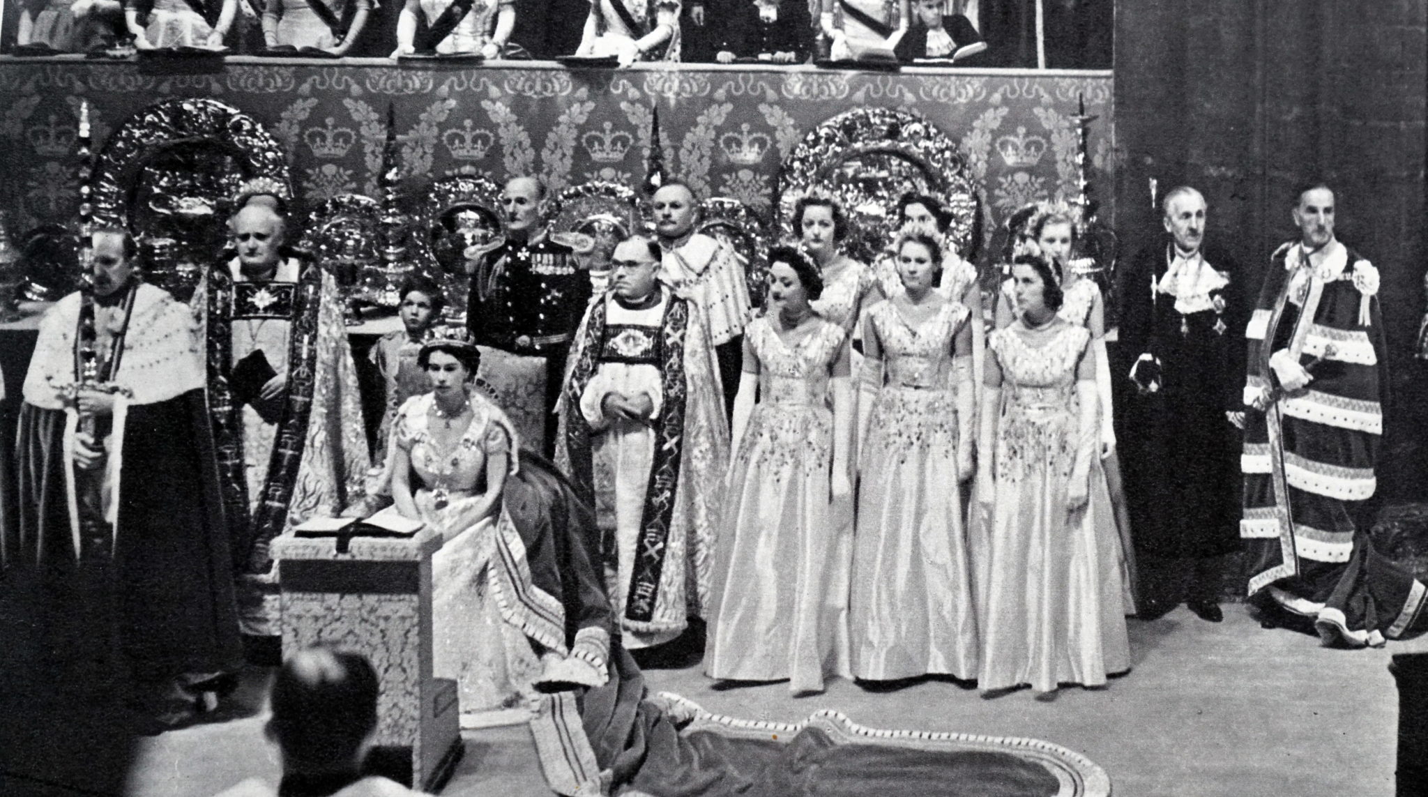 Coronation of Elizabeth II of the United Kingdom, at Westminster Abbey ...