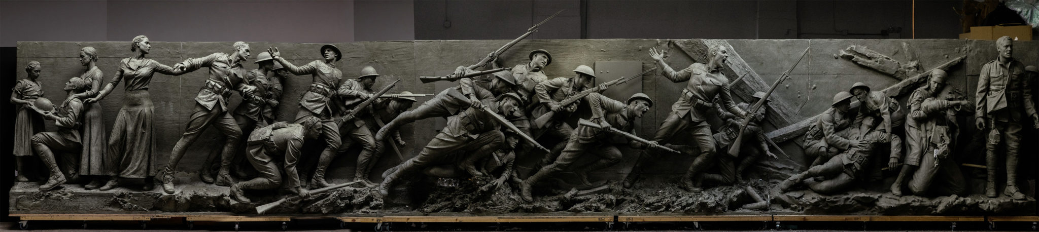 Be the First to See Cast Bronzes from the World War I Memorial