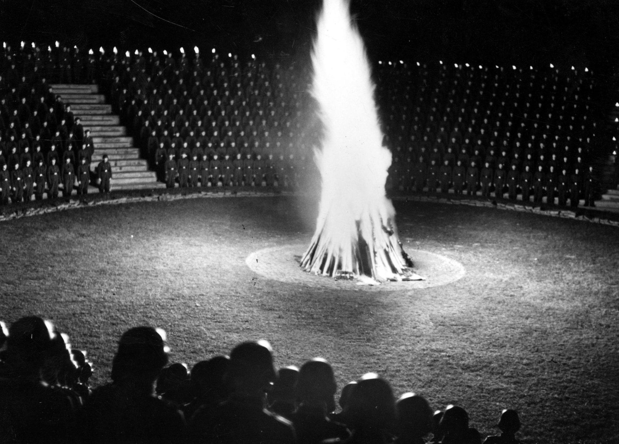 Nazi Bonfire Ceremony Night HistoryNet nazi-bonfire-ceremony-night-historynet