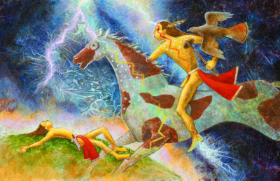 A Lakota Artist Who Brings to Life Sioux Legends