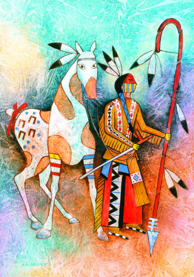A Lakota Artist Who Brings to Life Sioux Legends