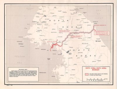 Korean DMZ Map | HistoryNet