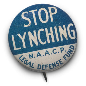 Pinback Button against Lynching | HistoryNet