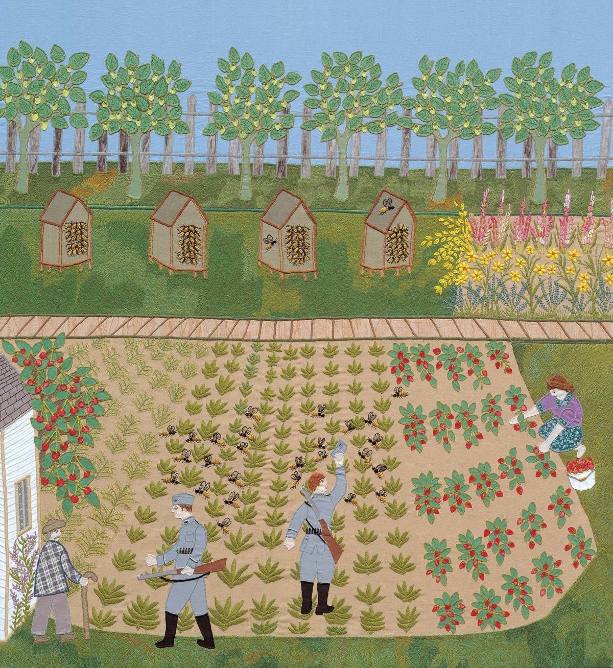 This Holocaust Survivor Told the Horrors of War With Fabric and Thread