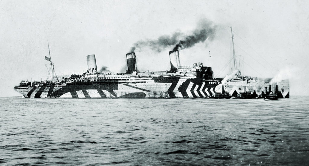uss-leviathan-dazzle-camouflage-1918-mhq-nl-january-2023 | HistoryNet