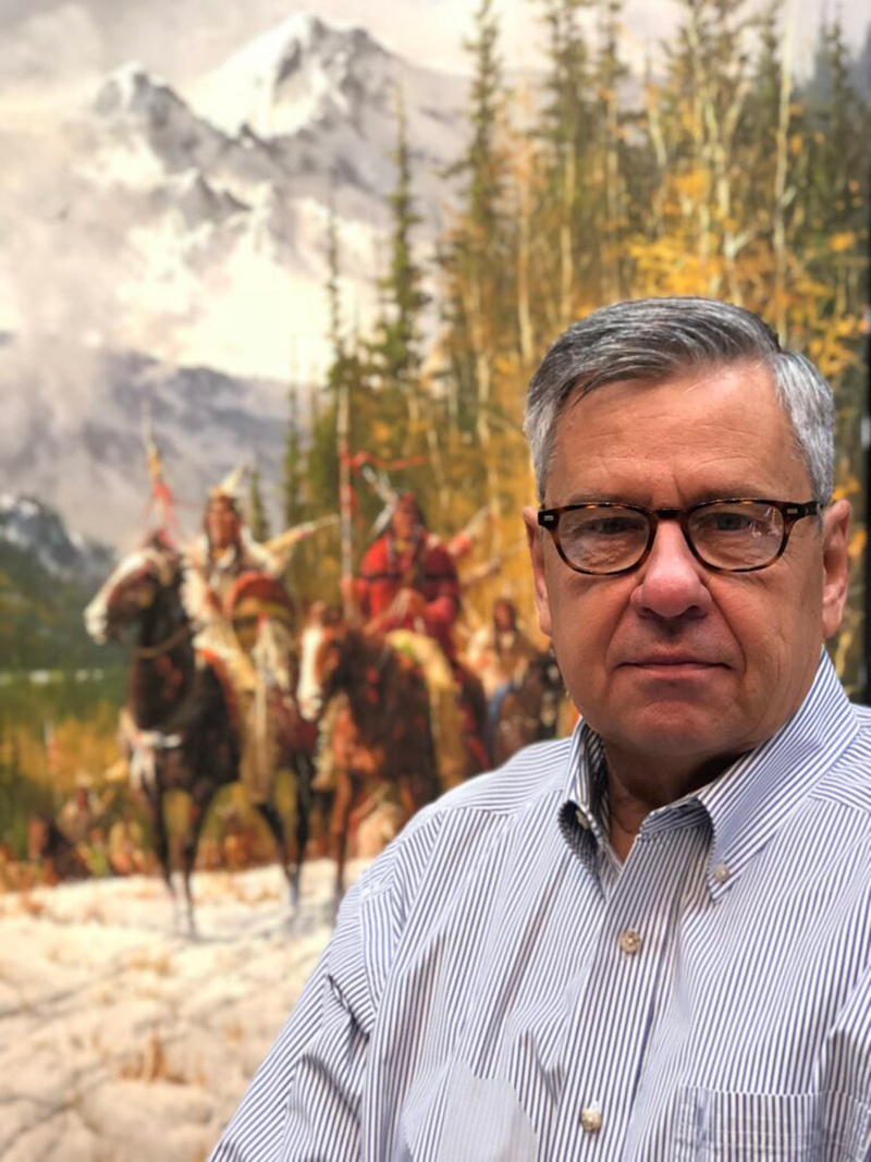 This Montana Painter Takes His Inspiration From the 'Cowboy Artist'